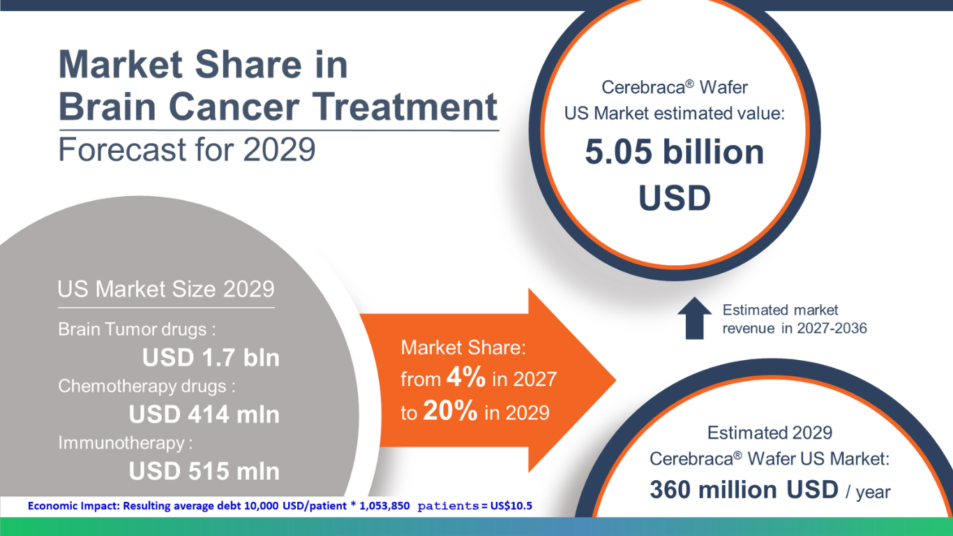Cerebraca® Wafer | Brain Tumor Treatment - Everfront Biotech