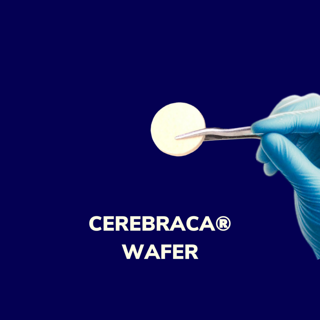 Cerebraca® Wafer | 治療惡性腦瘤 - Everfront Biotech Inc.